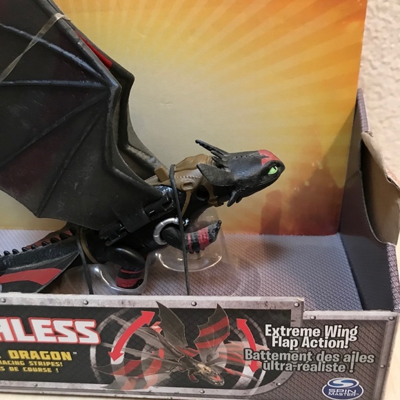 Dreamworks | Toys | Toothless Power Dragon Special Racing Stripes How ...